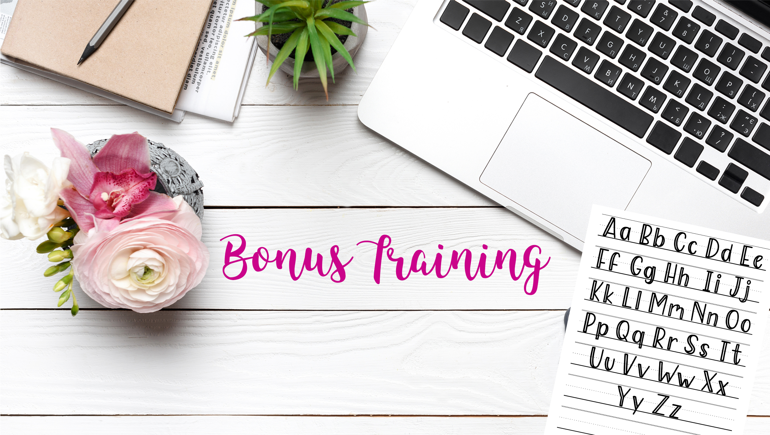 Calligraphy for Beginners Bonus Training